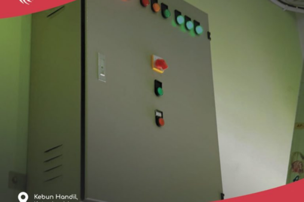 Instalasi Panel ATS – AMF 3 kwh meter PLN – 1 Genset - CV Dharma Abadi